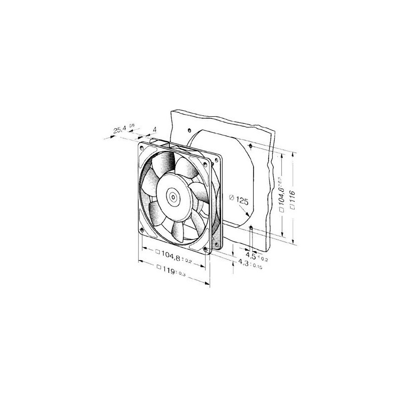 Ventilateur compact 9956L Ebmpapst - MVI