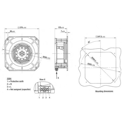 Ventilateurs Centrifuges Moto-turbines A réaction Moto-turbine K2E225 ...