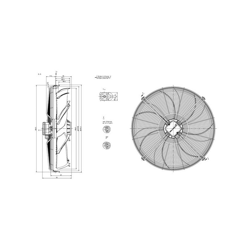 Ventilateur hélicoïde FN063-SDS.4I.V7P1 ZIEHL ABEGG - MVI