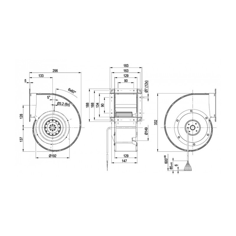 Ventilateur G4D180-BD04-02 Ebmpapst - MVI