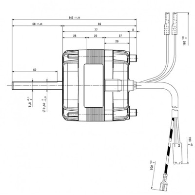 Moteur électrique 1BT 25-20-1V NA ELCO - MVI